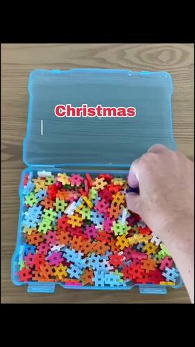 Winter & Christmas Bundle for Hashtag Blocks - Task Cards, Math Center ...