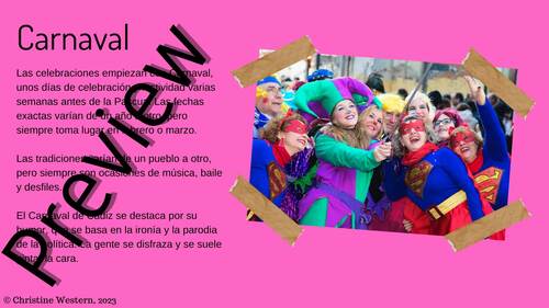 Semana Santa en España: PowerPoint Presentation (in Spanish) | TPT