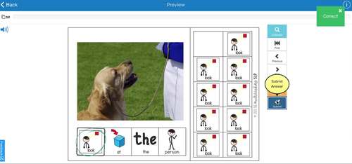Core Word Interactive Book - LOOK | AAC | BOOM CARDS™ by The ...