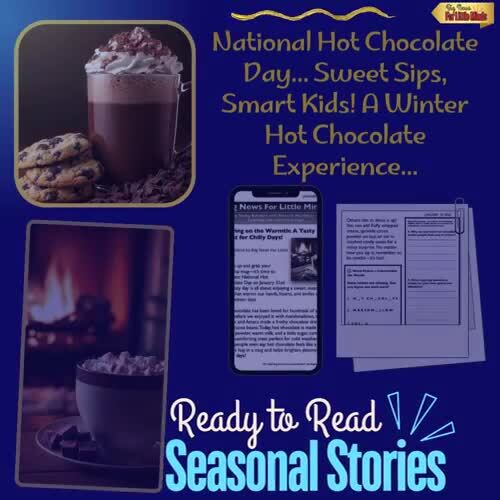 National Hot Chocolate Day (January 31st) Sip, Smile & Learn! Article ...