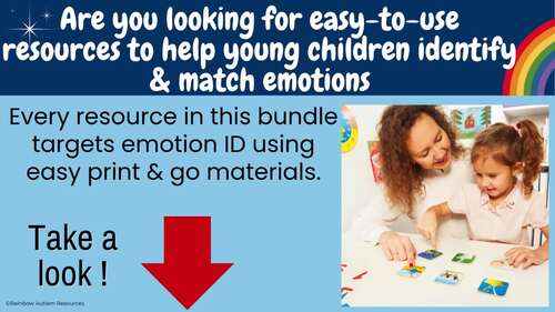 Emotions Feelings SEL Bundle for PreK–1st: Worksheets Flashcards ...