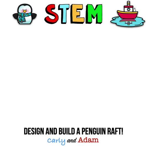 Build a Penguin Raft Winter STEM Activity | TPT