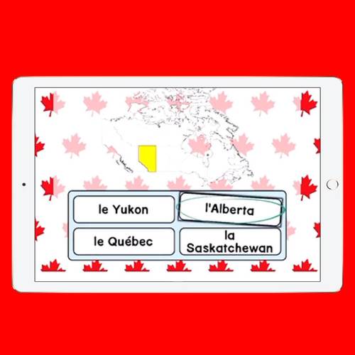 La géographie du Canada | Les provinces et des territoires sur la carte ...