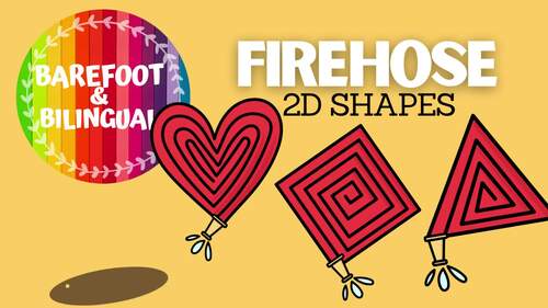 Firehose 2D Shape Clipart - Fire Safety Week Clipart | TPT