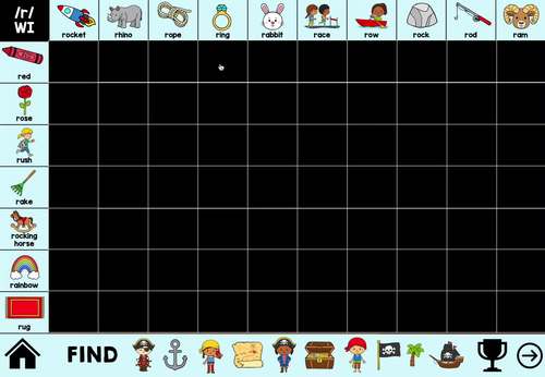 Hide & Seek Speech - Articulation Game - Pirate Theme - Boom Cards ...