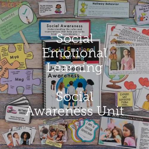 Social Awareness Lessons & Activities for Elementary Social Emotional ...