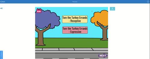 Thanksgiving & Fall NO PREP Language Where Questions Speech Therapy ...