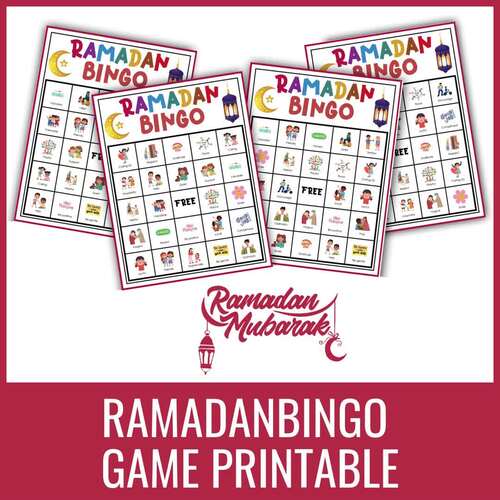 Ramadan Bingo Game | Ramadan/Eid Activities, Holidays Around the World
