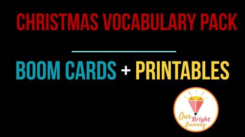 ESL | EFL | ESOL | Christmas Vocabulary | ESCAPE ROOM | BOOM Cards ...