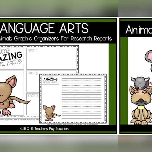 Animal Research Templates for Australian Animals by Kelli C | TPT