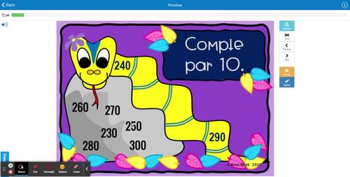BOOM Cards: Je compte par intervalles de 5, 10 et 100 (de 1 à 1000) by ...