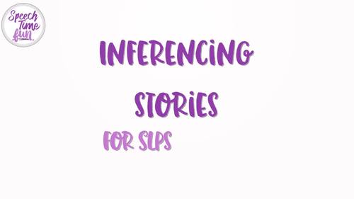 Inferencing Stories for the Year by Speech Time Fun | TPT