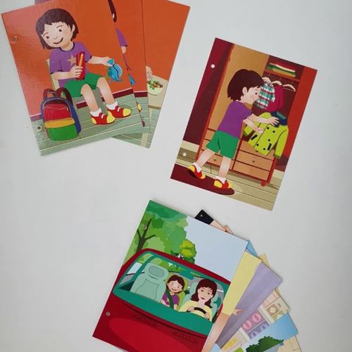 Daily Routines, Basics and Chores, Free Time Activities - Picture Flash ...