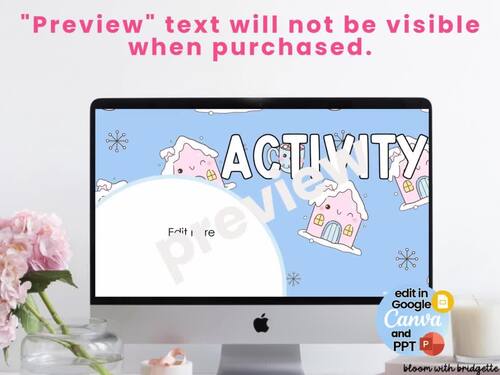 Winter Classroom Slides with Timers | Editable Daily Slides | Canva ...