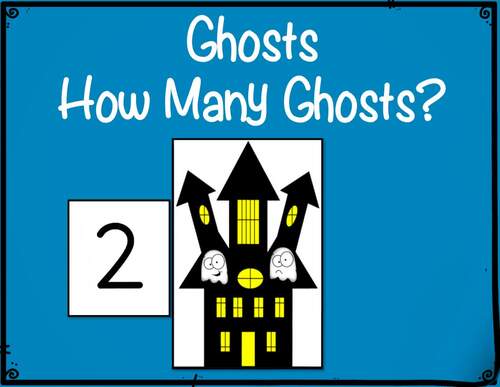Ghost Counting Games: How Many Ghosts? by The Teaching Scene by Maureen
