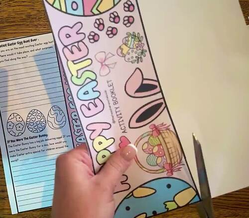 Easter Flipbook by theteachersnotebook | TPT