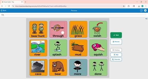 Going on a Bear Hunt Print and Digital AAC Communication Boards | TPT