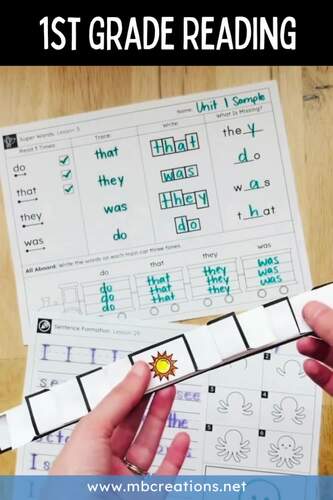 1st Grade Magnetic Reading 2 Phonics, Sight Words, Handwriting ...