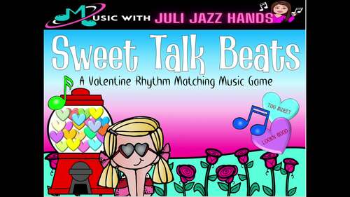 Valentines Music Game- Sweet Talk Beats: A Rhythm Matching Music Game
