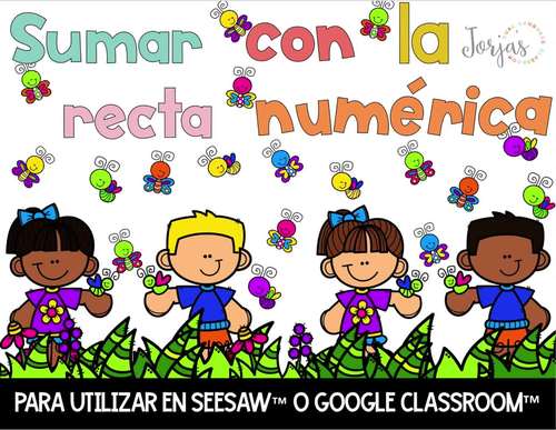 Sumar con la recta numérica DIGITAL | TPT