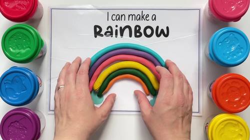 Play Dough Mats Set | Emotions, Weather, Food, Nature | Summer Activity