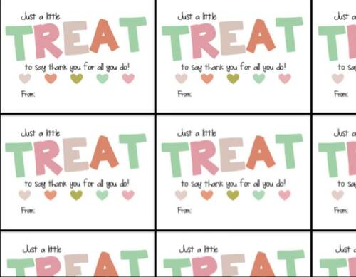 Kellogg's Snacks Variety Pack Teacher/Staff Appreciation Treat Tag ...