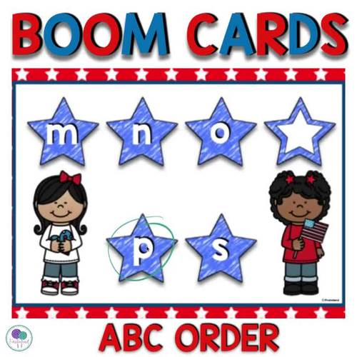 Boom Cards ABC Order by Firstieland | TPT
