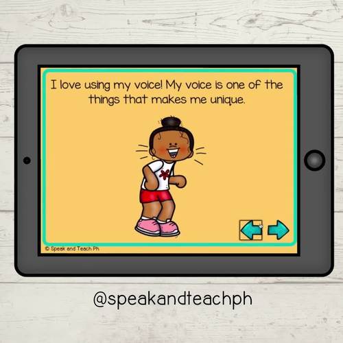 Voice Modulation and Control Social Narrative No Prep Speech Therapy ...