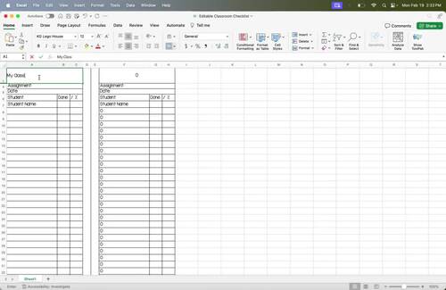 Editable Classroom Checklist by TropicalTeacherVibes | TPT