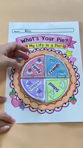 March 14 Pi Day Flip Pie Craft | Interactive Math + SEL Activity