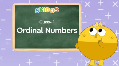 Free Math Lesson | Ordinal Numbers | SKIDOS by SKIDOS Learning | TPT