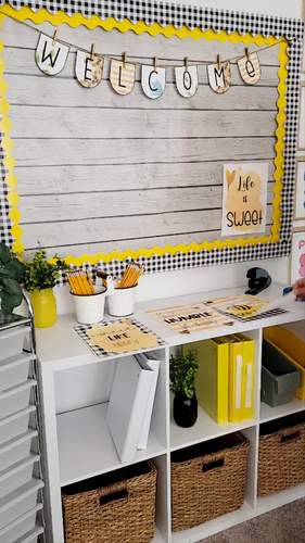 Honey Bee Classroom Decor Quotes Mindset Posters by Lisa's Classroom