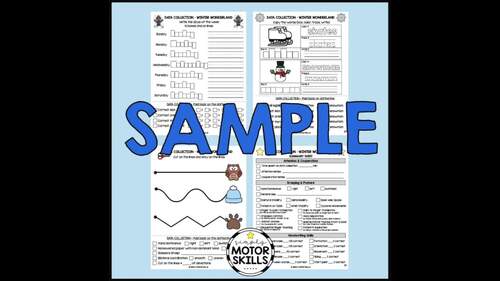 Fine Motor Data Collection - St. Patrick's Day - 40 Page Activity Packets