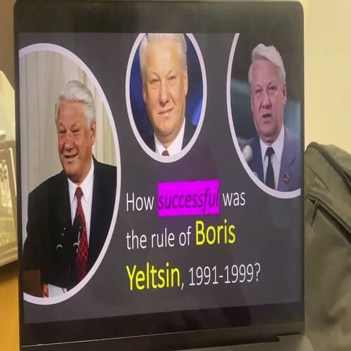 IB History Boris Yeltsin’s Russia - Paper 3 PowerPoint Lesson - Grades ...