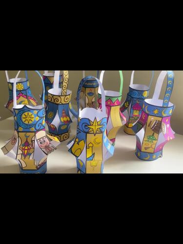 Ramadan Lantern Craft Coloring Pages Activities | Ramadan Mubarak (Eid ...