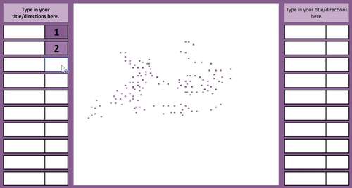 Mystery Digital EDITABLE LOW PREP - Winter Deer PIXEL ART Reveal