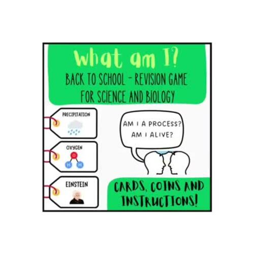 BUNDLE: Science/ Biology GAMES for back to school! by The breaching