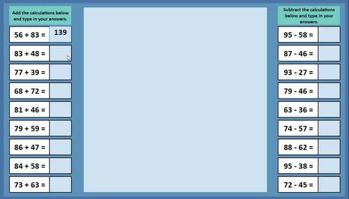 Mystery Digital Pixel Art NO PREP - Birthday 2-digit Addition and ...