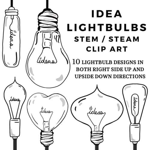 how to draw a light bulb upside down