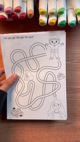 Printable Mothers Day Mazes Worksheets - Fun Brain Games For Kids