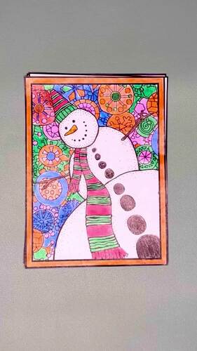 Winter Coloring Book | Advanced Coloring pages | TPT