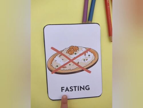 Ramadan Flashcards / Printable Flashcards / Montessori Ramadan Activity