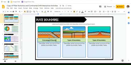 Plate Tectonics and Continental Drift Activities - Print & Google Slides™