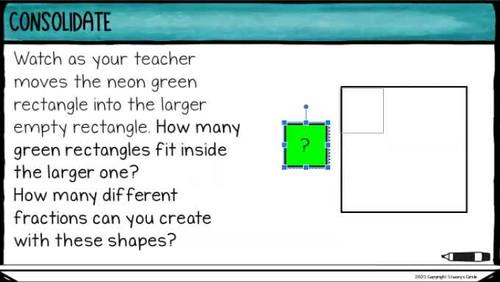 Grade 5 Fractions NEW Ontario Math DIGITAL Google Slides by Stacey's Circle