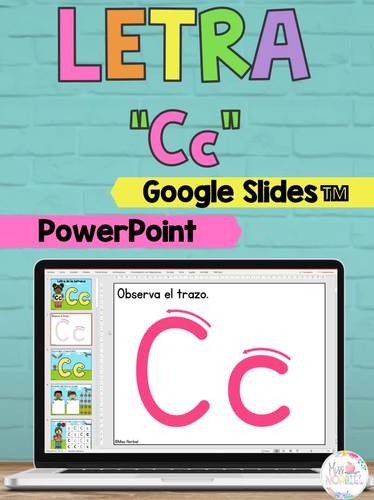 Alphabet activities in Spanish, Letter C for Google Classroom™ and ...