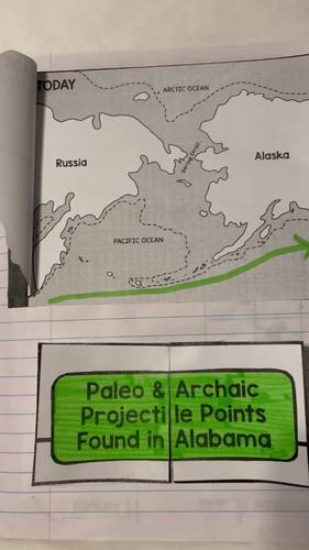 Alabama History Interactive Notebook Unit 3 BUNDLE (Indigenous Peoples)