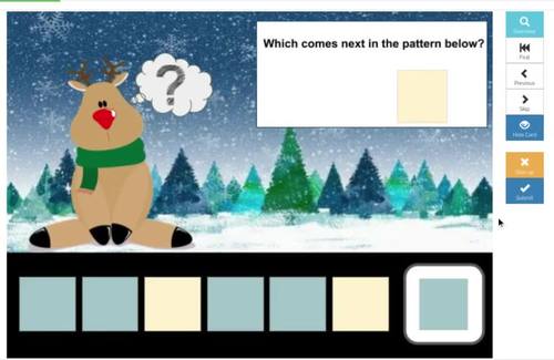 MAKING PATTERNS BOOM CARDS by Moodle Doodles Education | TPT