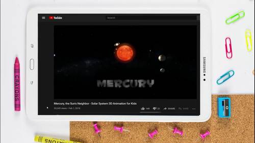 Plan a Trip to Space Writing Project Based Learning PBL - 2nd-5th Grade