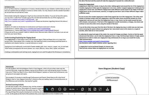 Geography—World Religions: A Comparison Study on Taoism and Confucianism