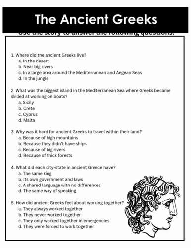 CKLA 2nd Edition | Ancient Greece | Reading Passages and Comprehension ...